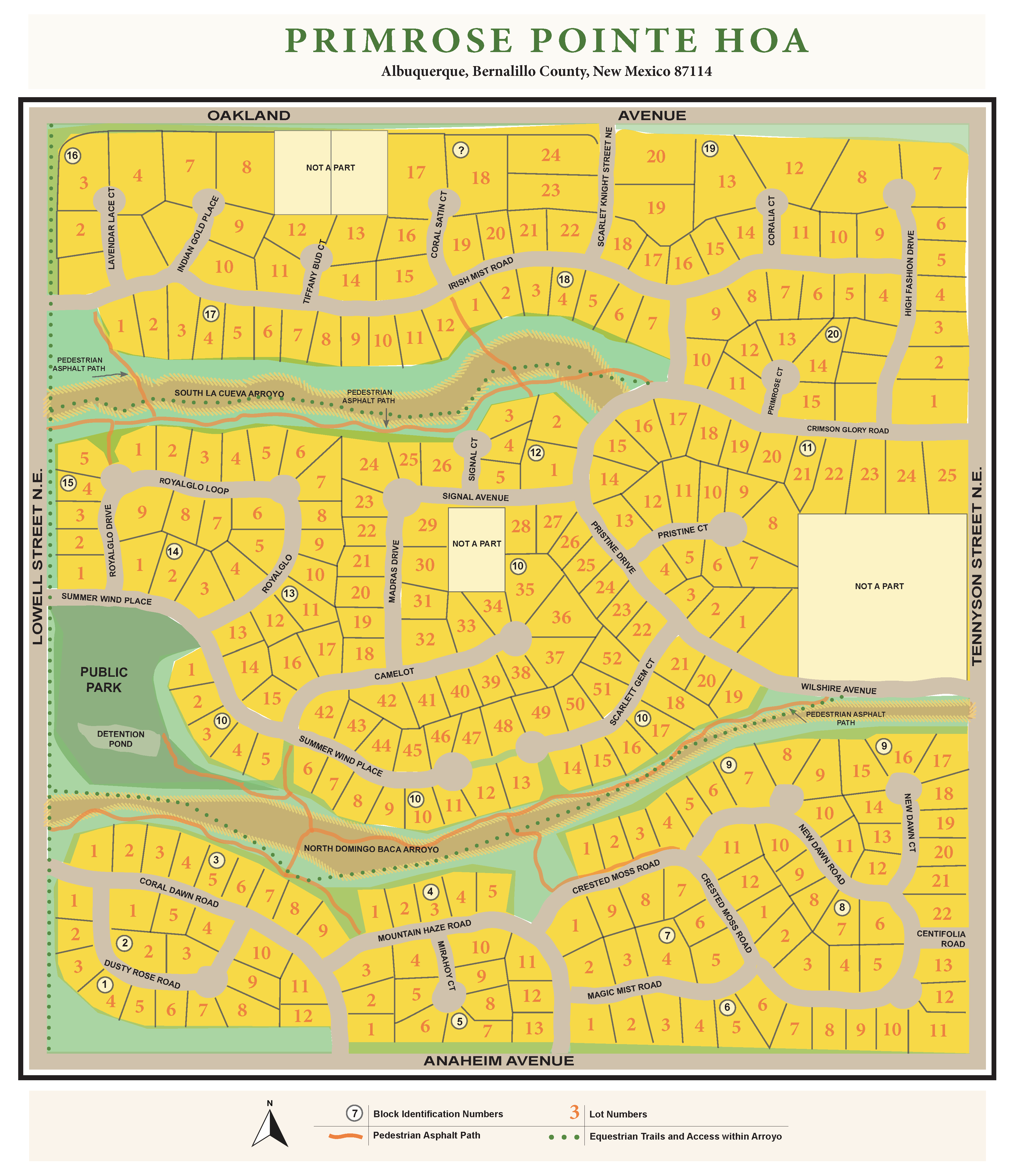 Primrose Point Subdivision Plat | Primrose Pointe HOA